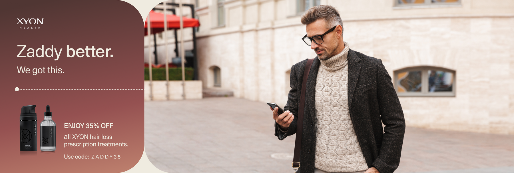 Hair Loss Treatments for Men | XYON Treatments & Products